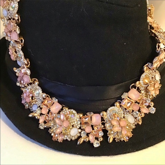 Jerolin | Jewelry | Beauty In Pink Necklace Jerolin New | Poshmark